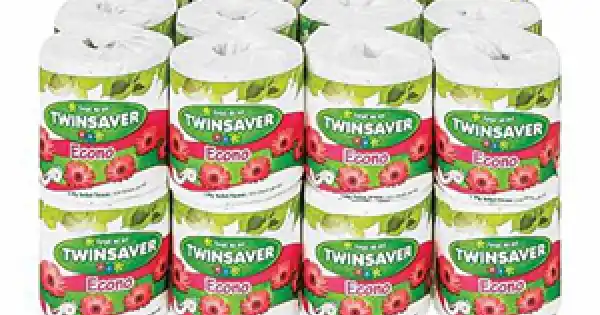 Twinsaver Econo Toilet Paper Rolls 24's