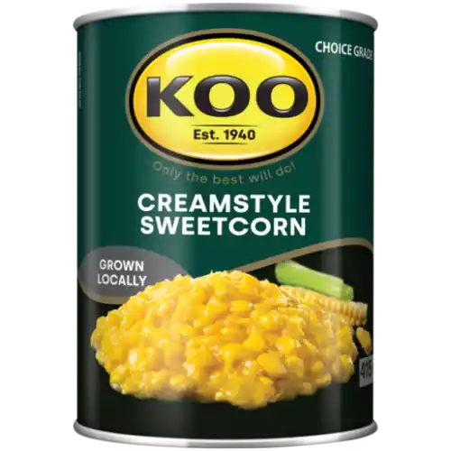 Koo Creamstyle Sweetcorn 12x415g