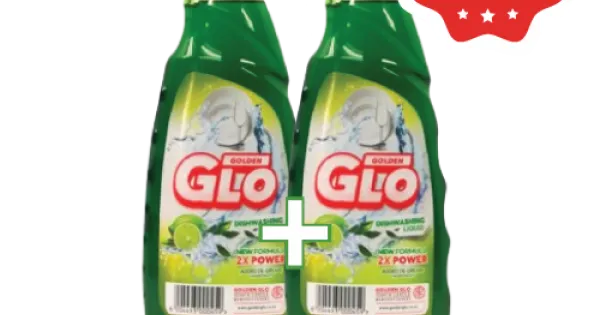 Combo Deal Golden Glo Disk Washing Liquid 2x750ml