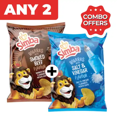 Combo Deal Simba Chips 2 x 120g