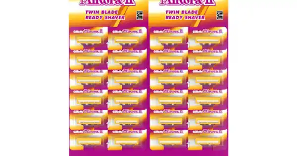 Gillette Minora Disposable Twin Razer Blades 24's