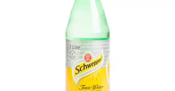 Schweppes Tonic Water Soft Drink Bottle 1lt