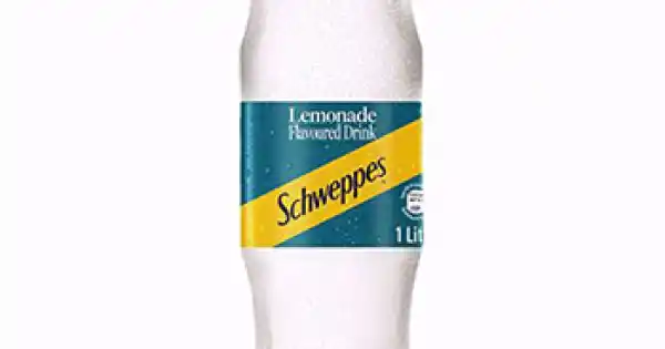 Schweppes Lemonade Soft Drink Bottle 1lt