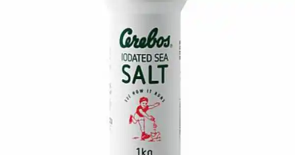 Cerebos Sea Salt In Flask 1kg