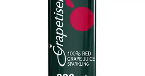 Grapetiser 100% Sparkling Red Grape Juice 330ml