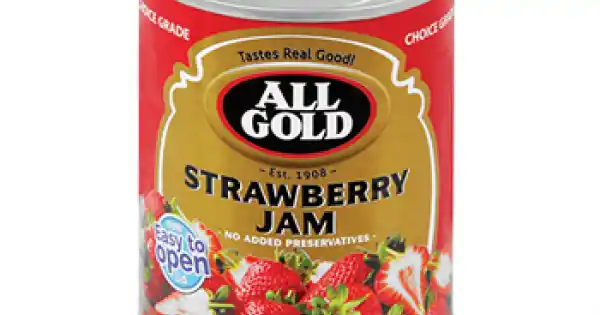 All Gold Strawberry Jam Can 450g