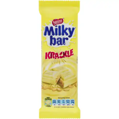 Nestle Milkybar Krackle Chocolate Slab 80g