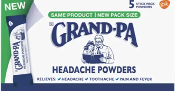 Grand-Pa Headache Powder Sticks 5's