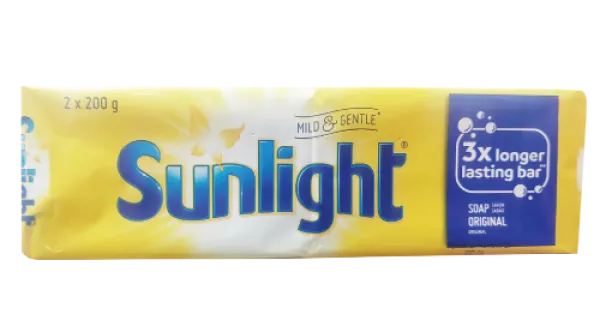 Sunlight Laundry Bar 2x200g