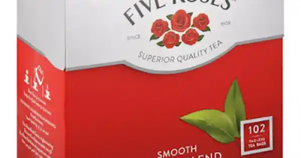 Five Roses Tagless Teabags 100's