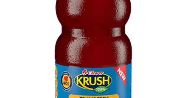 Clover Krush 100% Fruit Juice Cranberry 500ml
