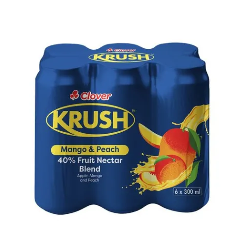 Krush Still Mango & Peach 6x300ml Can