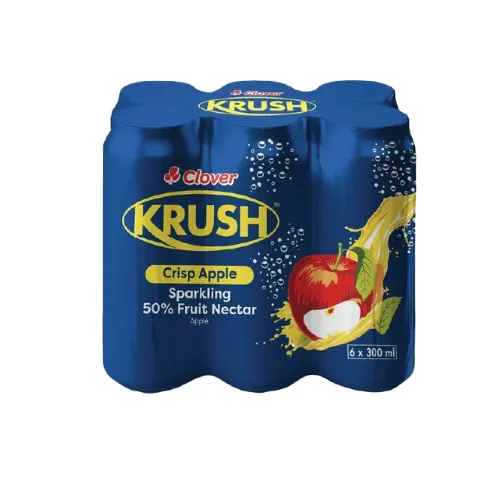 Krush Sparkling Apple 6x300ml Can