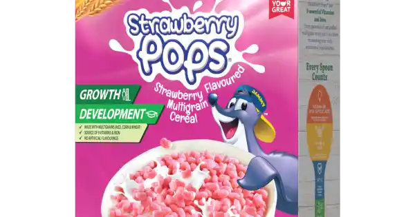 Kellogg's Strawberry Pops Multigrain Cereal 350g