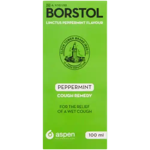 Borstol Peppermint Cough Syrup 100ml