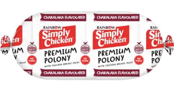 Rainbow Simply Chicken Chakalaka Polony 1kg
