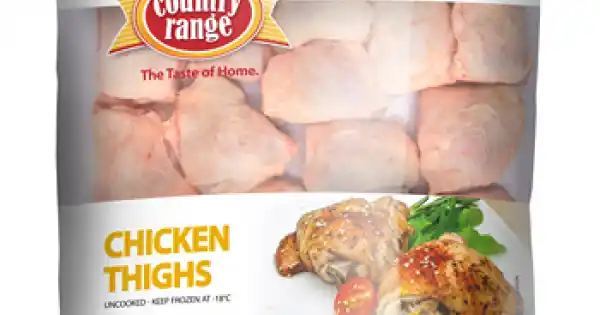 Sovereign Country Range Frozen Chicken Thighs 5kg
