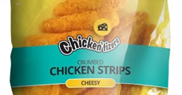 Sovereign Chicken'Tizers Crumbed Cheese Chicken Strips 1kg