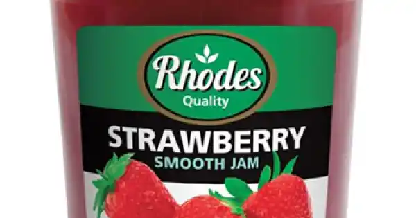 Rhodes Strawberry Jam Smooth Cup 600g