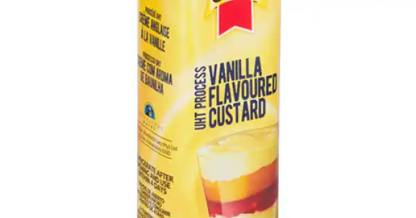 First Choice Vanilla Flavoured UHT Long Life Custard 1lt