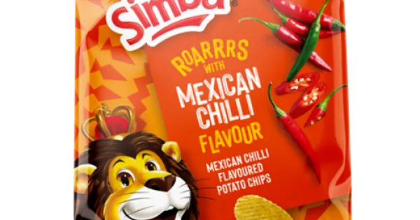 Simba Potato Chips Mexican Chilli 120g