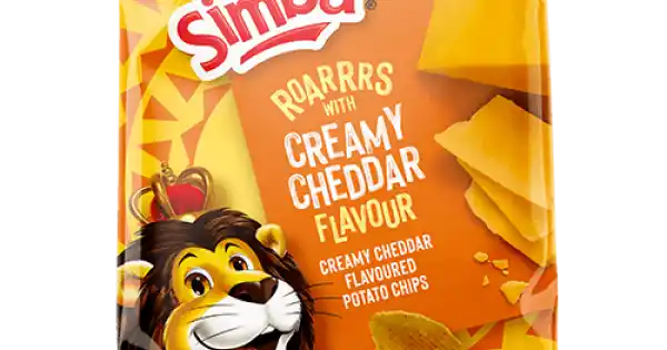 Simba Potato Chips Creamy Cheddar 120g