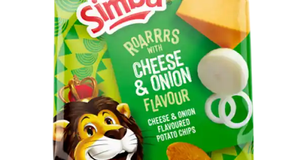 Simba Potato Chips Cheese & Onion 120g