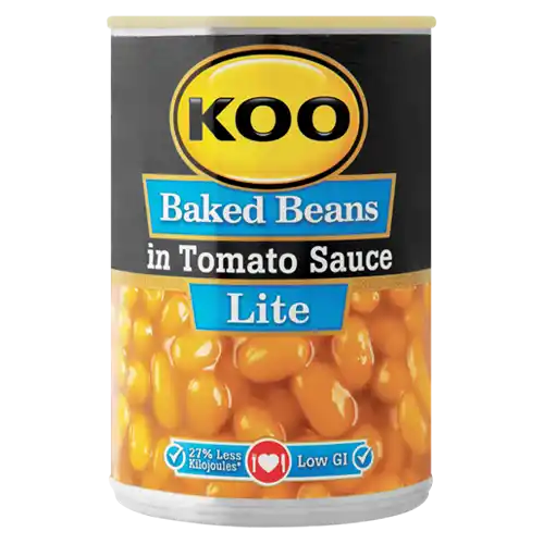 Koo Baked Beans in Tomato Sauce Lite 410g