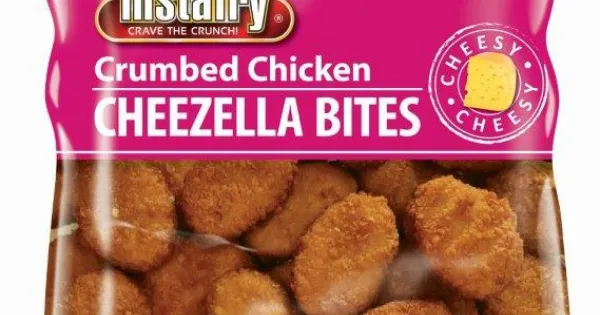 Instafry Crumbed Chicken Cheezella Bites 800g
