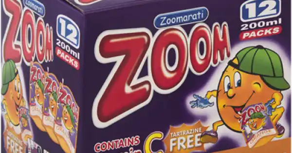 Zoom Orange Flavoured Drinks 12X200ml