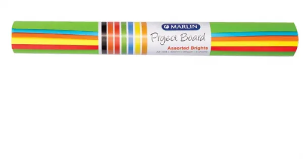 Marlin Project Board Assorted colours 5's