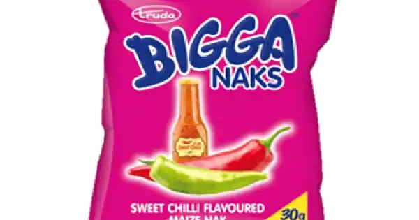 Bigga Sweet Chilli Maize Naks 40X30g
