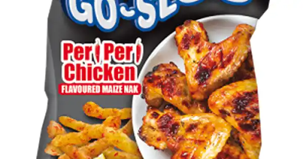Go-Slo's Peri Peri Chicken Flavoured Naks 12x100g