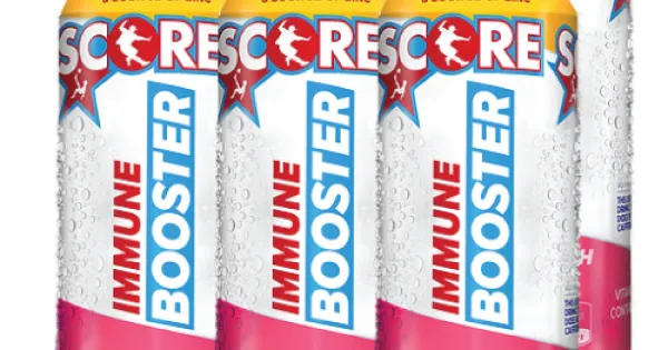 Score Immune Booster Mango & Peach 6x500ml