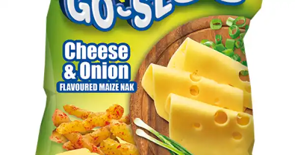 Go-Slo's Cheese & Onion Flavoured Naks 12x100g