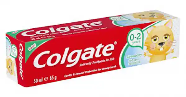 Colgate Kids 0-2 Years Strawberry Toothpaste 50ml